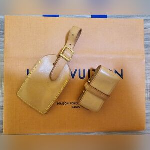 Louis Vuitton | Accessories | Authentic Louis Vuitton Lv Name Tag And ...